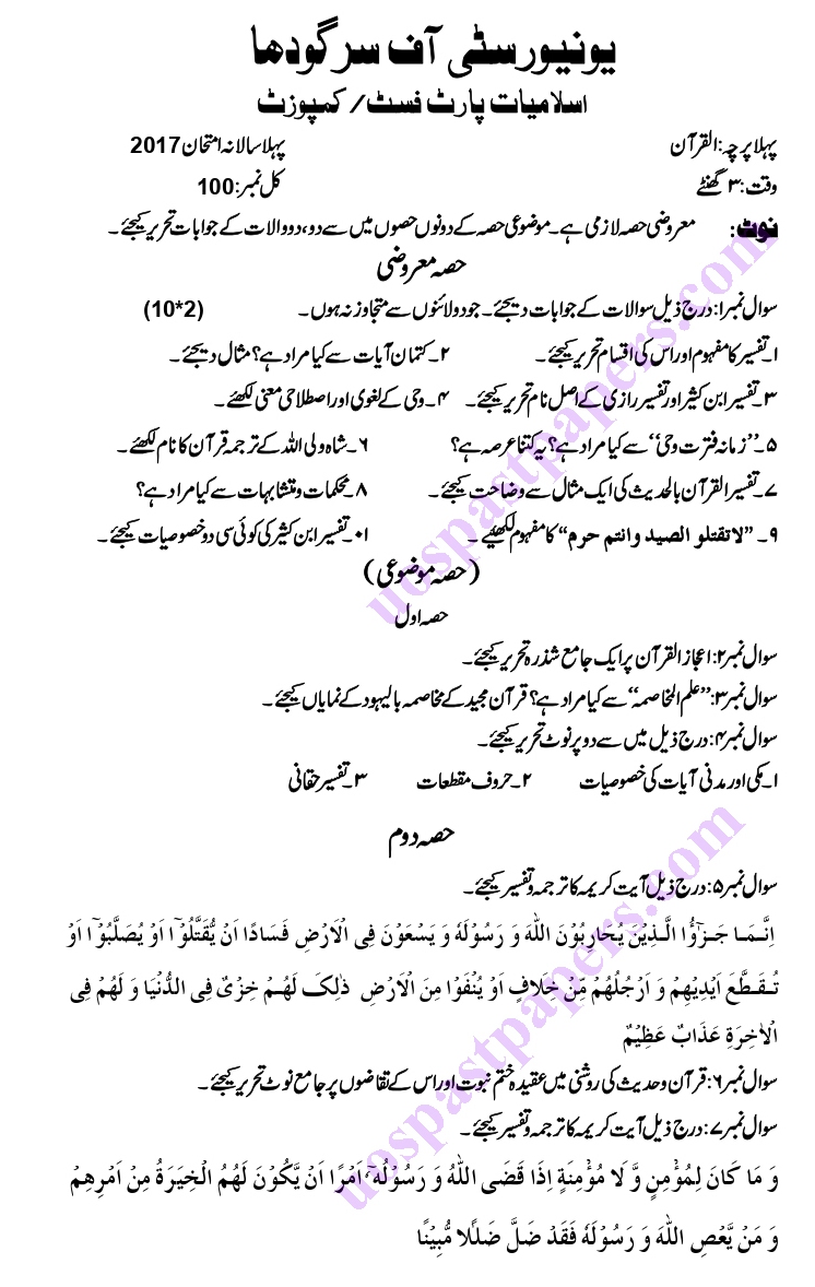 ma islamic studies 2017-1